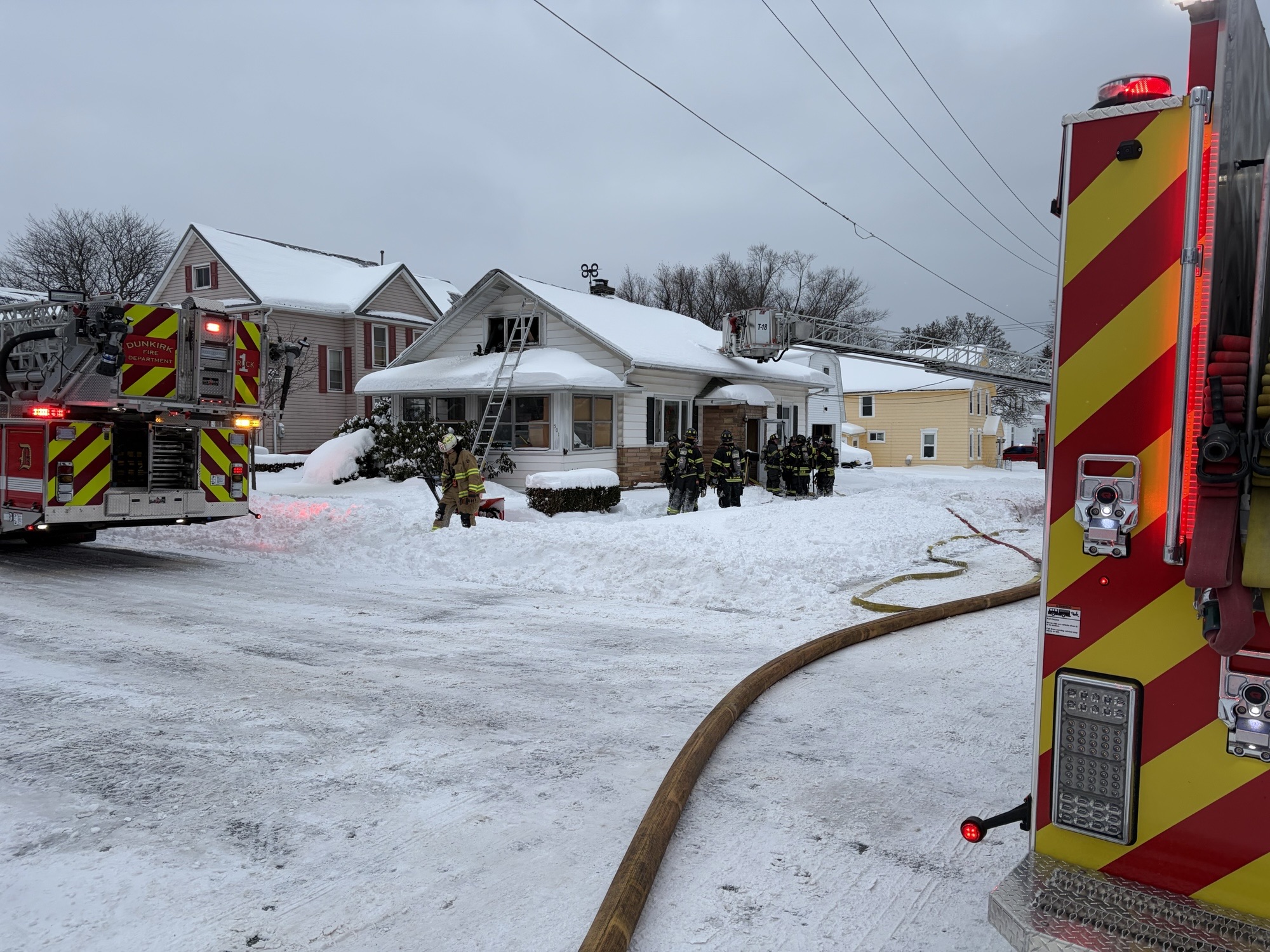 Morning fire damages Dove Street in city | News, Sports, Jobs ...